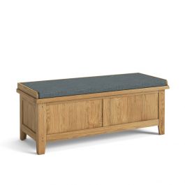 Buckingham Oak Storage Bench