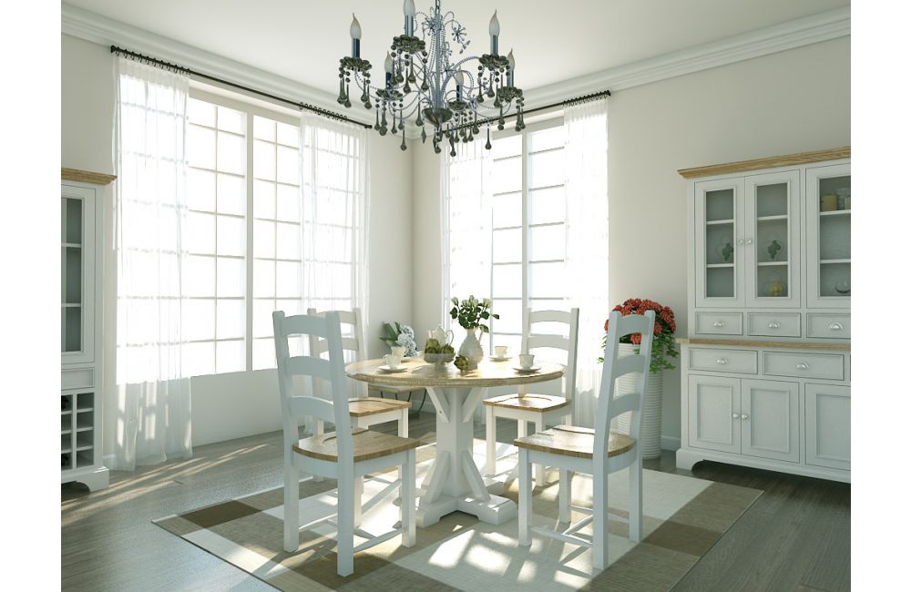 Cornwall Round Table with Pedestal Leg - 2 Sizes